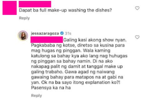 Jessa Zaragoza Explains Why She Was Washing Dishes In Full Glam