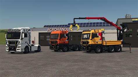 Farming Simulator 25 Man Tgx Semi Truck Pack Fs25 Mods Youtube