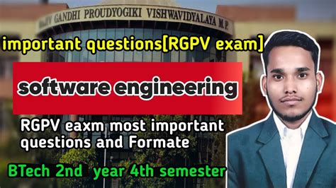 Software Engineeringimportant Question For Rgpv Exam July 2025
