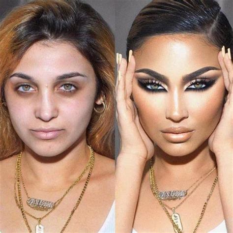 40 Incredible Before And After Makeup Transformations