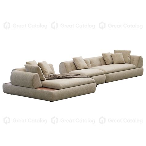 Sofa Minotti Supermoon 3d Model Greatcatalog 60432