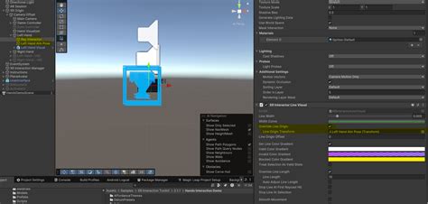xr interactor line visual override line origin not working as