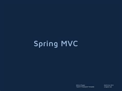 Spring Mvc Pptx