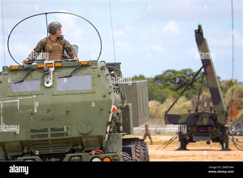 Us Marine Corps Cpl Christian Hernandez A High Mobility Artillery