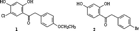 The Structure Of The Tested Deoxybenzoins Compound 1 And Compound 2