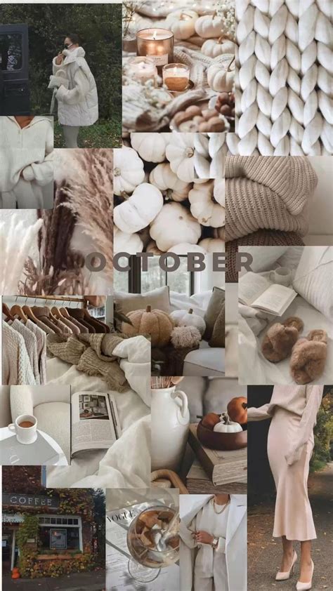 Fall Neutral Aesthetic Wallpaper Autumn Pictures Minimalist Cozy Vibes