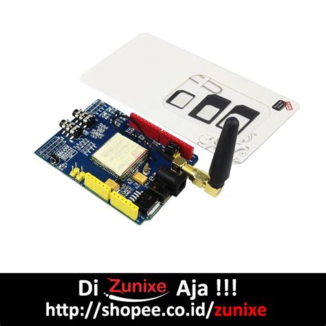 Jual Sim900 Gsm Gprs Quad Band Shield Module For Arduino Uno Mega