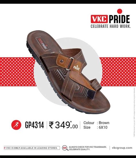Pu Vkc Pride Gp4314 Men Slipper Slipper Type Flip Flop At Rs 247 Pair In Mahbubnagar