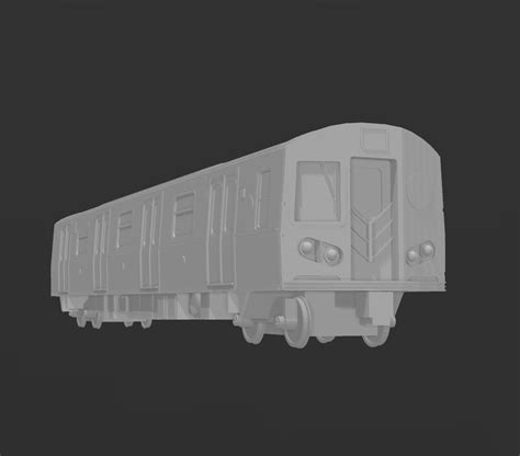 🚆 Nyct Mta R160 R160a R179 R143 1 93 Scaled Model・ Stl File For 3d