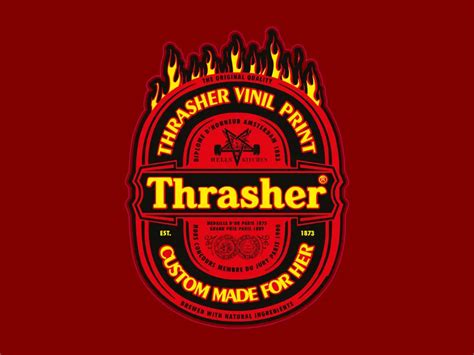Thrasher Logo Vector Files Download Logowik