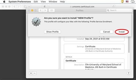 Jamf Enrollment Walkthrough University Of Maryland School Of Medicine