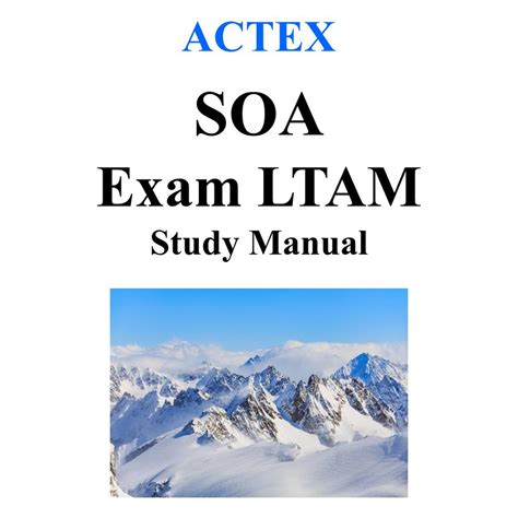 Soa Exam Manual Ltam Long Term Actuarial Mathematics Shopee Malaysia
