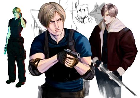 Leon Kennedy Fanart On Tumblr