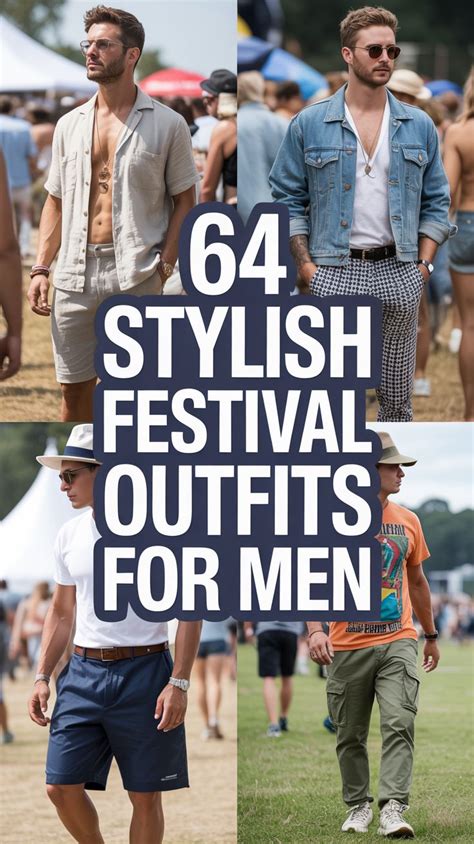 64 Must Have Outfits For Men Attending Upcoming Music Festivals