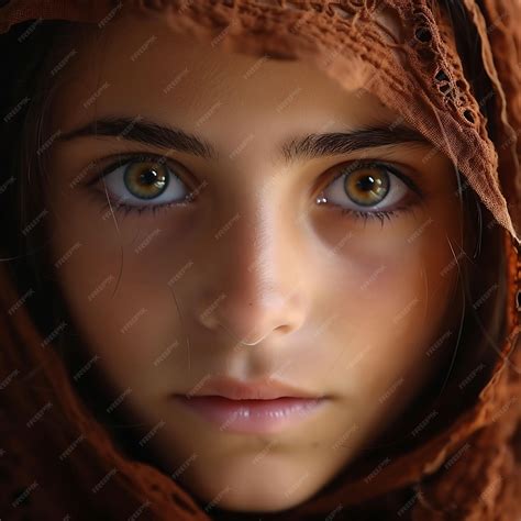 Premium Ai Image Photoshoot Of Eyes Of Determination Close Up Of A