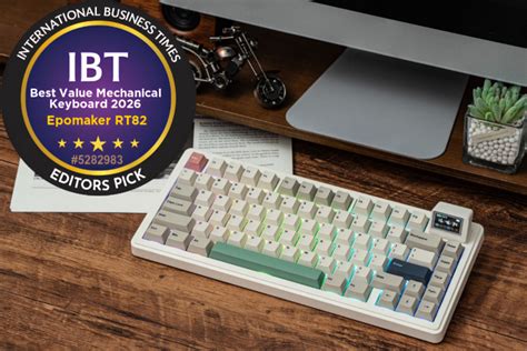 Epomaker Rt82 Review Retro Keyboard With Lcd Screen That Transforms