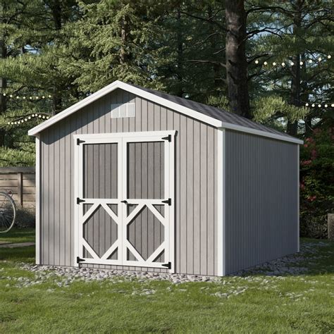 Little Cottage Co Classic Gable 10 Ft X 12 Ft Wood Outdoor Storage Shed