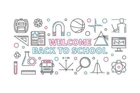 Welcome Back To School Math Class Stock Illustrations 202 Welcome