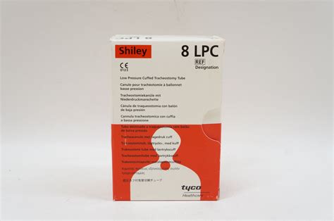 Tyco 8lpc Shiley Tracheostomy Tube 76mm X 122mm X 810mm X Imedicsales