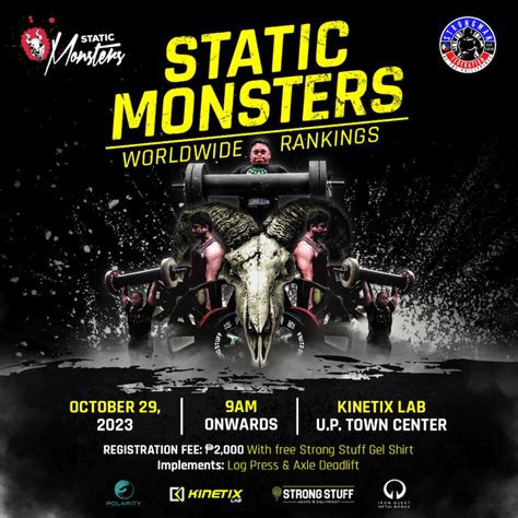Static Monsters Worldwide Ranking Test Your Mettle One Strength Media