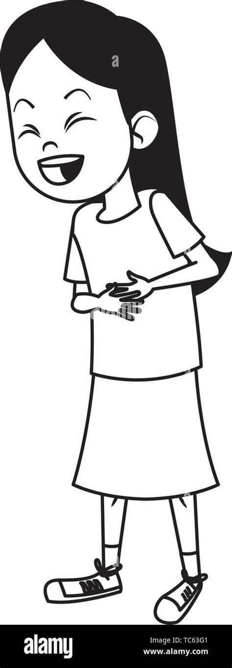 Woman Laughing Clip Art