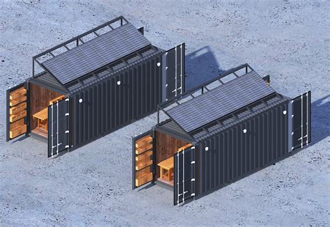 Rendering Shipping Container Classrooms Closed Woodshop Flickr