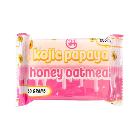 G21 Kojic Papaya Honey Oatmeal Duo Soap Mini Filipino Skincare Nz