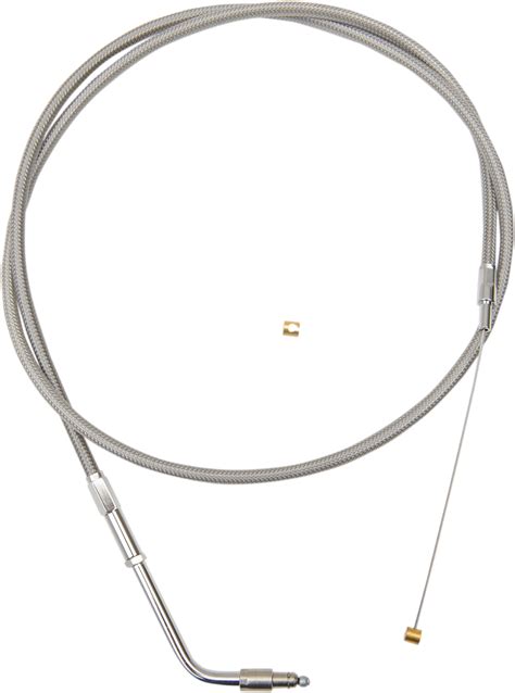 Throttle Cable 12 14 Stainless Steel Millerbuilt Cycles