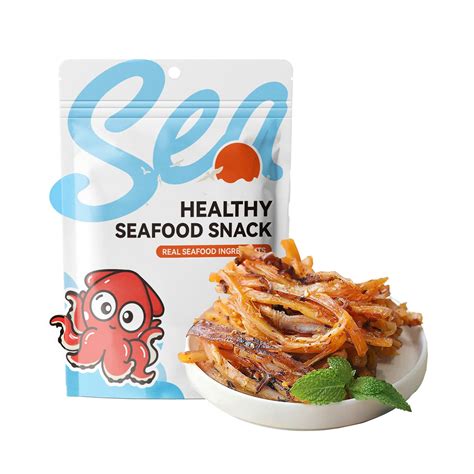Get Sea Fortune Shredded Squid Spicy Seafood Snack An Office Must Have