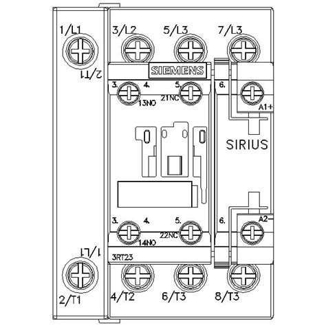 Wiring Diagram For Siemens Contactor Wiring Work