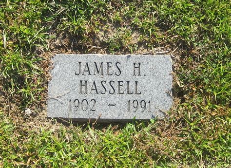 James Henry Hassell 1902 1991 Find A Grave Memorial