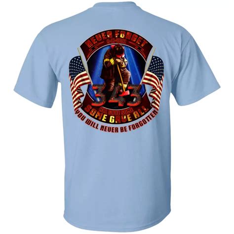 343 Firefighter 9 11 Memorial Shirt Firefighter Never Forget 9 11