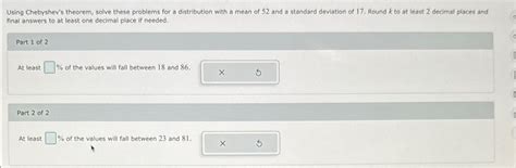solved using chebyshev s theorem solve these problems for a