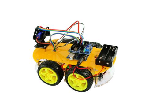 China 4wd Diy Bluetooth Multi Function Smart Intelligent Robot Tracking