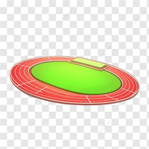 3d Representation Of Track And Field Track Athletic Field Track