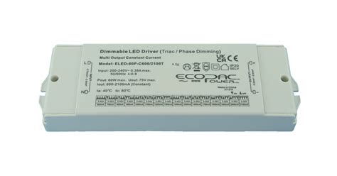 Eled 60p C600 2100t Series Constant Current Led Ecopac Power