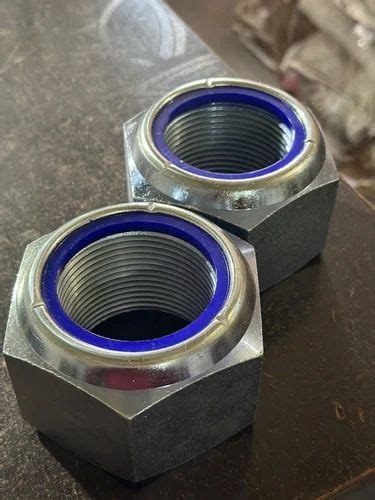 Mild Steel Nylock Nut M48 Diameter 14 Mm At ₹ 195piece In Ludhiana Id 2850867225873