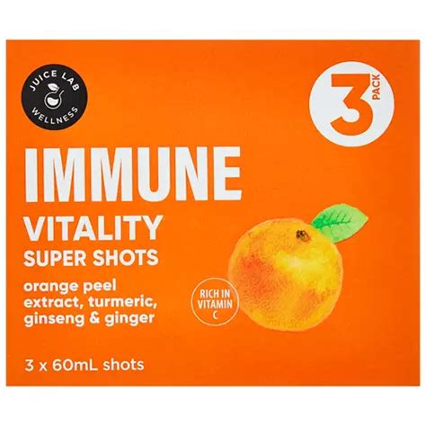Immunity Shots 3 Pack 60ml