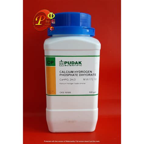Jual Kalsium Hidrogen Fosfat Dihidrat Dikalsium Fosfat Cahpo4 Pudak
