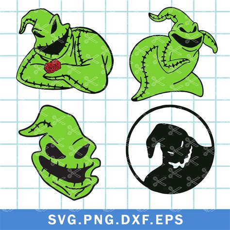 Oogie Boogie Bundle Svg Oogie Boogie Nightmare Before Svg Inspire