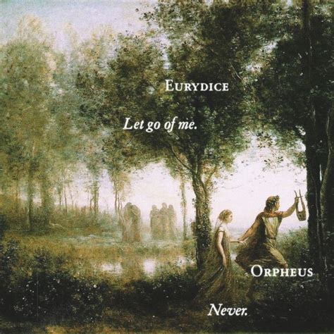 Orpheus And Eurydice Mitoloji Poster Resim