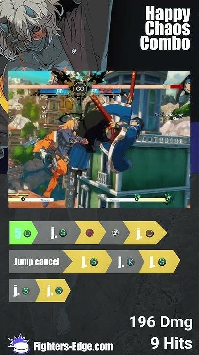 Happy Chaos Charged Dust Combo Ggstha Happychaos Ggst Guiltygear