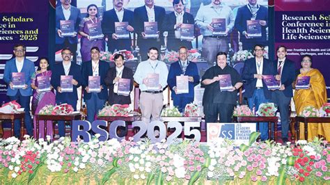Jss Aher Hosts Research Scholars Conference In Health And Life Sciences Star Of Mysore