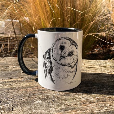 Owl Ceramic Mug Quarr Abbey Shop And Donation