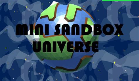Mini Sandbox Universe Release Date Videos Screenshots Reviews On Rawg