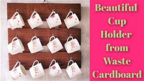 Cardboard Cup Holder Diy At Sara Miller Blog