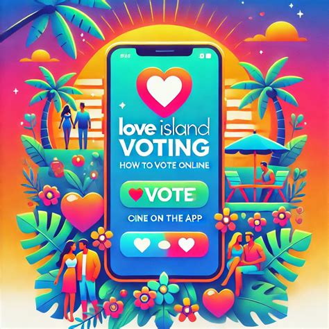 Love Island Voting How To Vote Online Or In The App
