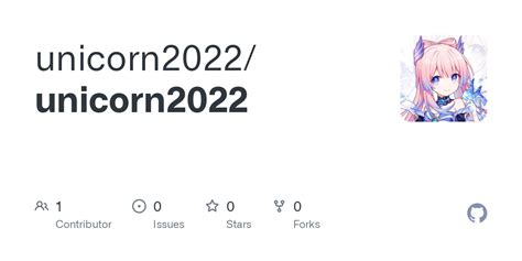 github unicorn2022 unicorn2022