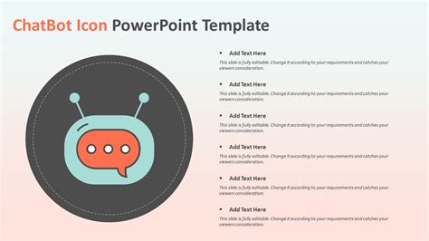 chatbot icon powerpoint template chatbot presentation ppt