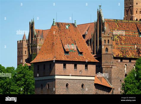 Teutonic Order Castle Listed World Heritage By Unesco In Malbork